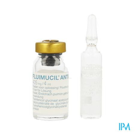 Pharmacie Parent SRL : Home > FLUIMUCIL ANTIBIOTIC 400 MG 1 AMP