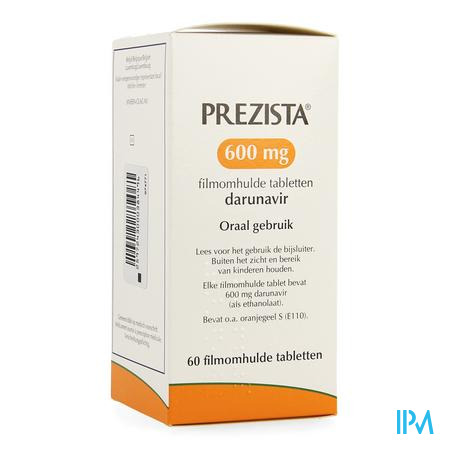 Apotheek Meysen Peer 3990 Peer : Home > PREZISTA 600 MG 60 TABL