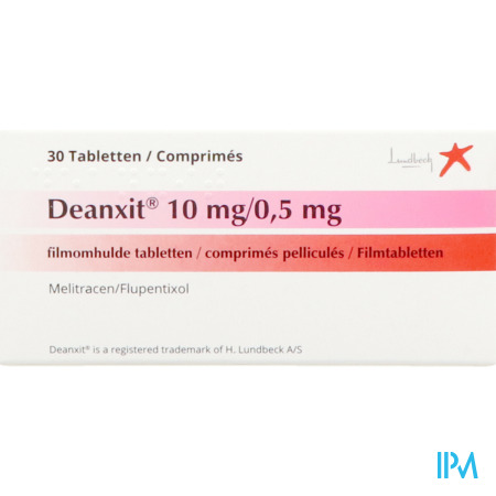 Pharmacie Meysen SPRL 3990 Peer : Home > DEANXIT 10MG/0,5MG 30 COMP