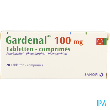 Pharmacie Parent SRL : Home > GARDENAL 100 MG 20 COMP
