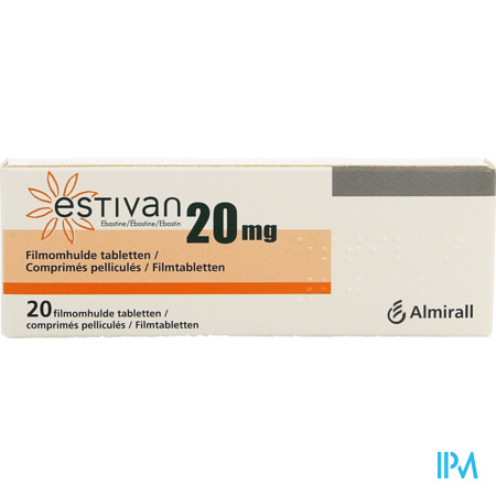 Pharmacie Meysen SPRL 3990 Peer : Home > Substances actives - E - Ebastine